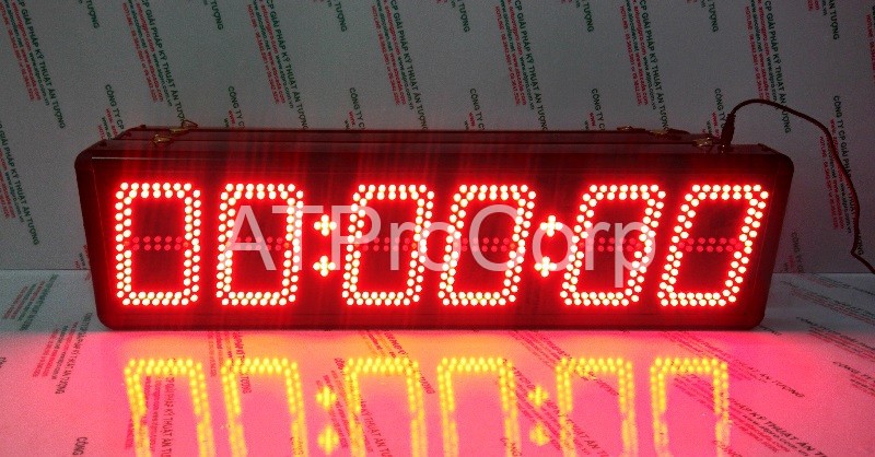 Đồng hồ đếm ngược đếm xuôi phút giây, % giây ATPro